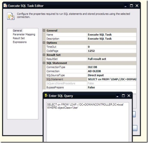 Retrieving Information from Active Directory with SSIS | Agile BI